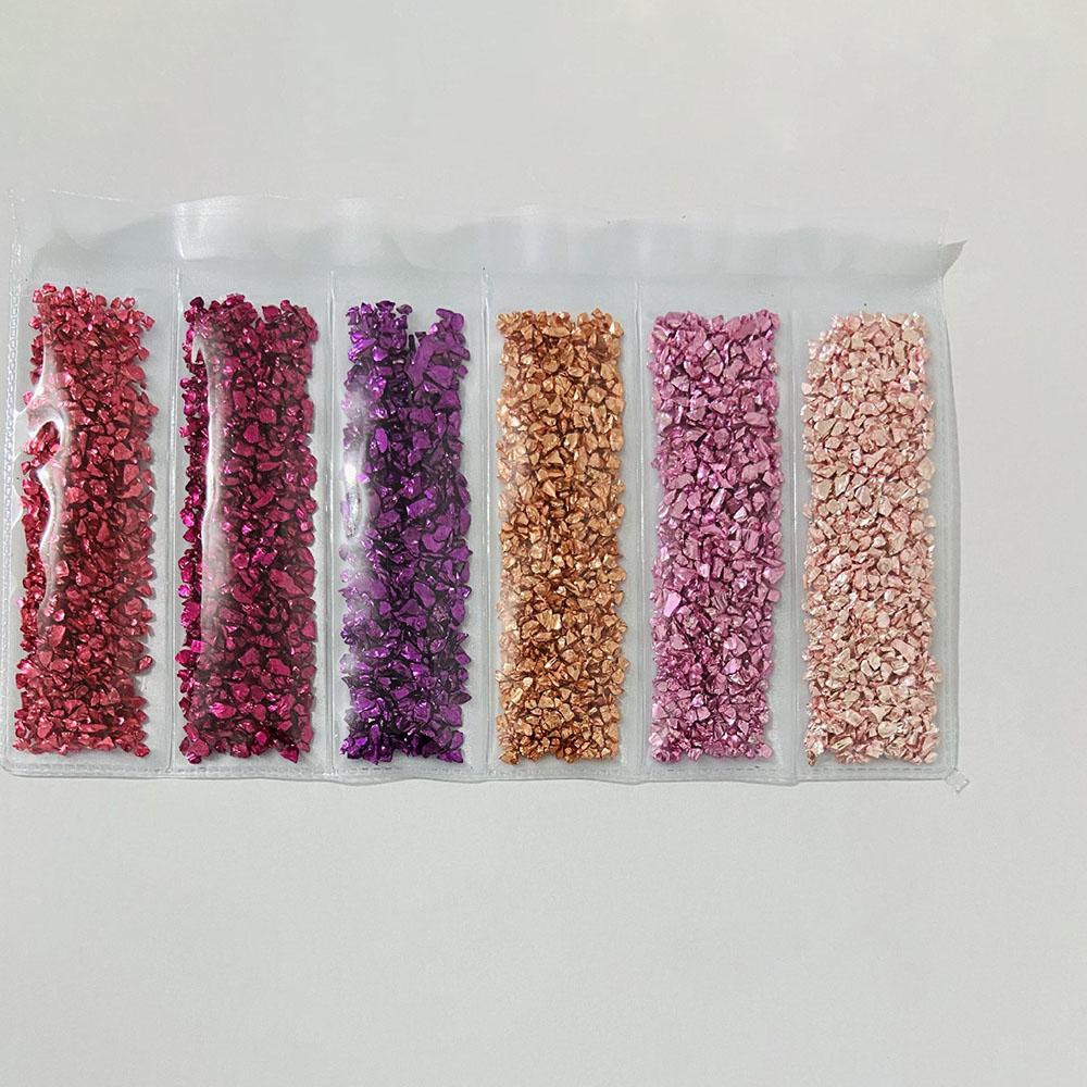 Resin Filler Broken Glass Stones Set Kit Uv Epoxy Resin Filler Crafts ...