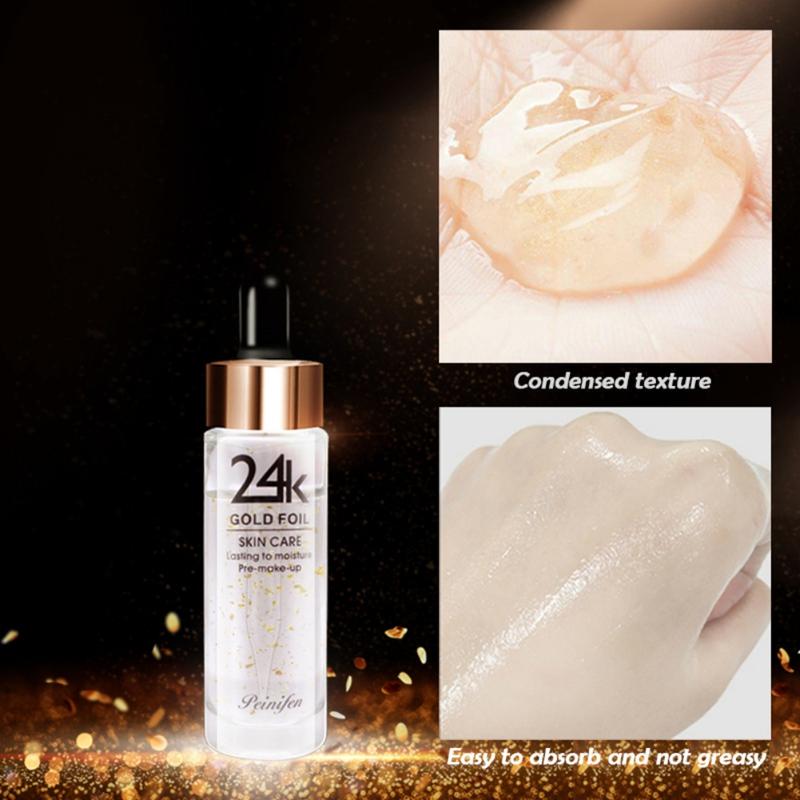 Buy 24 Gold Moisturizing Make-up Primer Hydrating Shrinking Pores ...