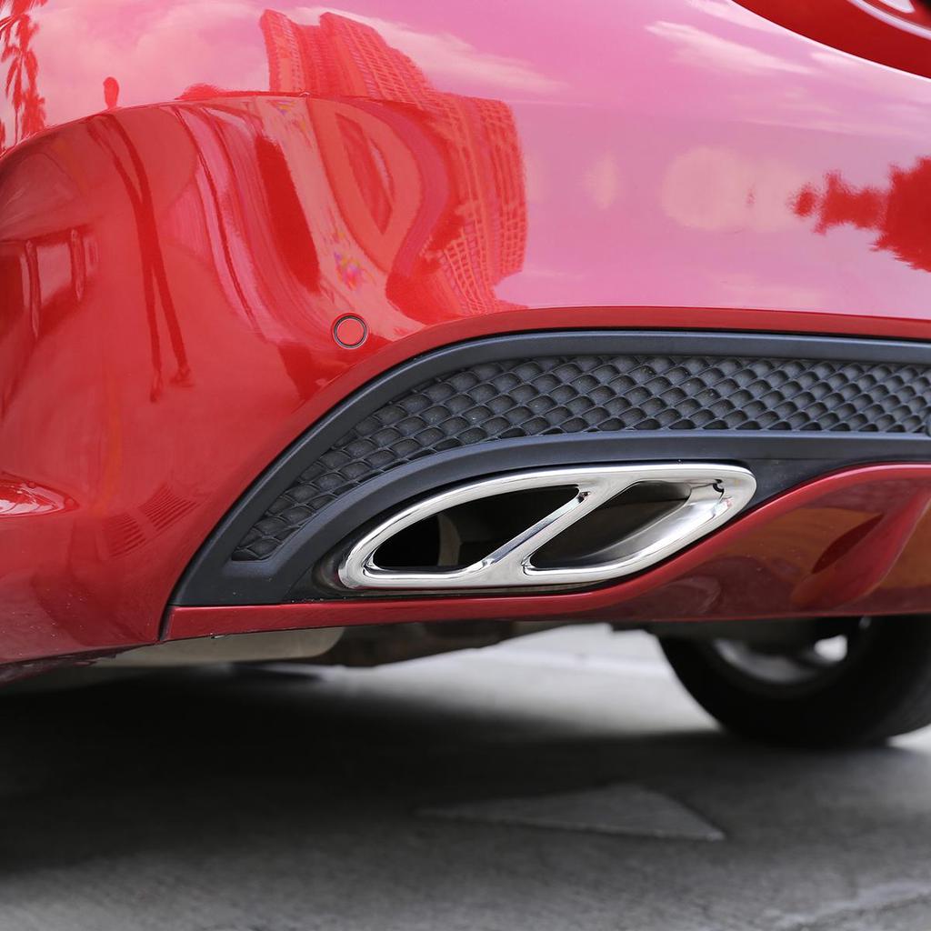 Buy Car Exhaust Cover Trim for Mercedes Benz GLC A B C EClass W205 ...