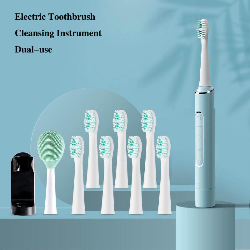Home Oral Care Products Electric Toothbrush Facial Cleanser Dual-use ...