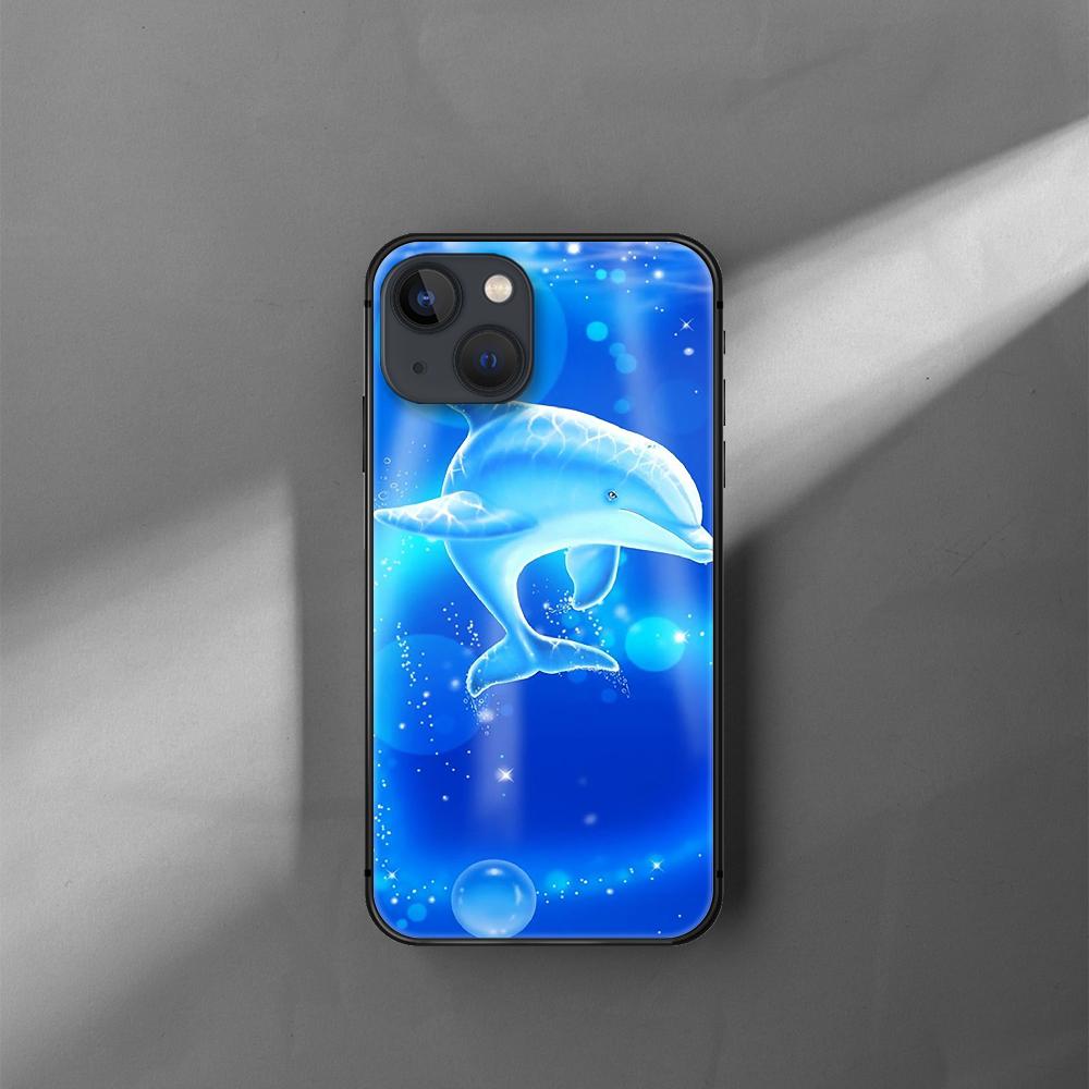 Cheap Dolphin Cute Animal Phone Case For iPhone Samsung Galaxy Redmi ...