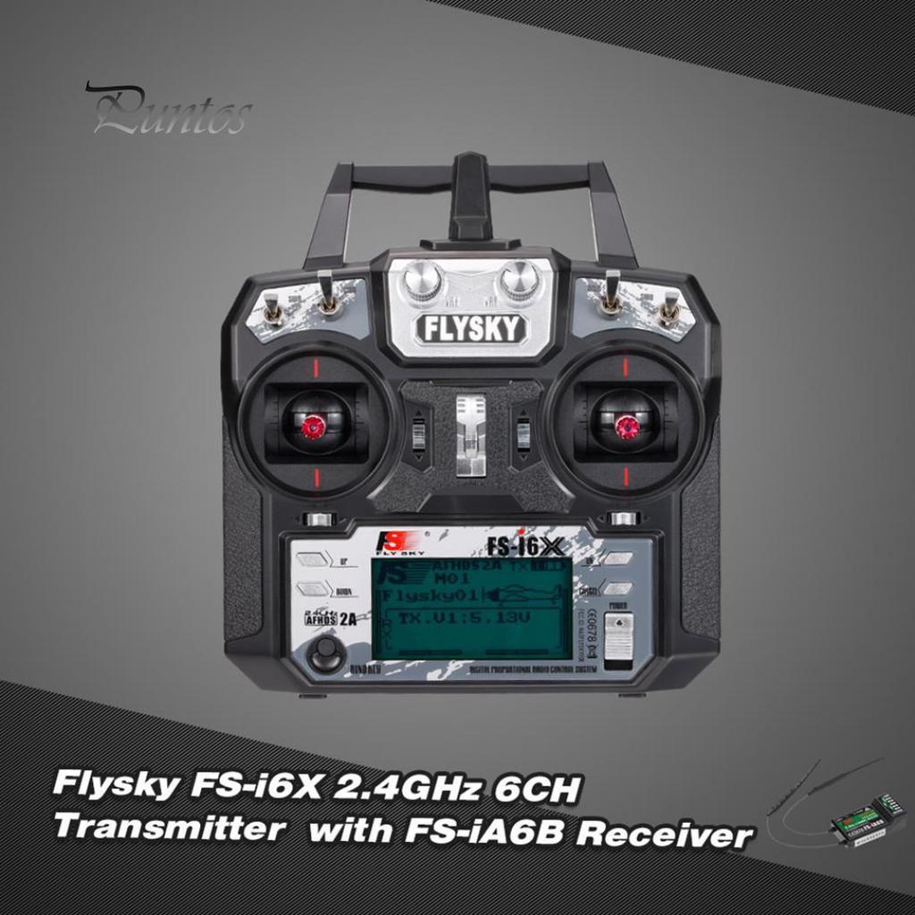 Buy Flysky FS-i6X 10CH 2.4GHz AFHDS 2A RC Transmitter FS-X6B / iA6B / A8S Receiver Children Toy ...