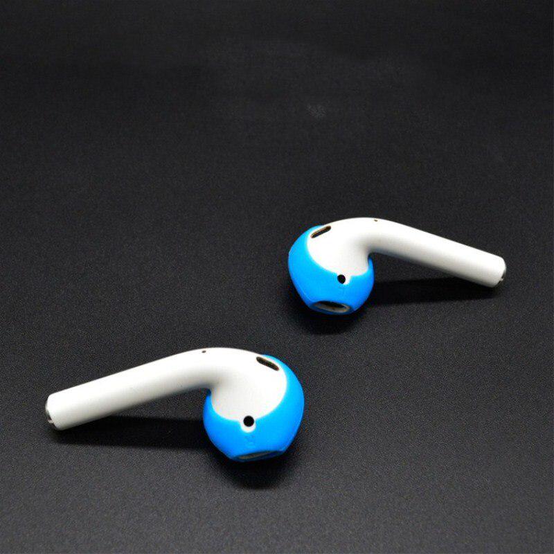 Buy 2 Pairs Ultra Thin Earphone Tips Anti Slip Earbud Silicone Earphone ...