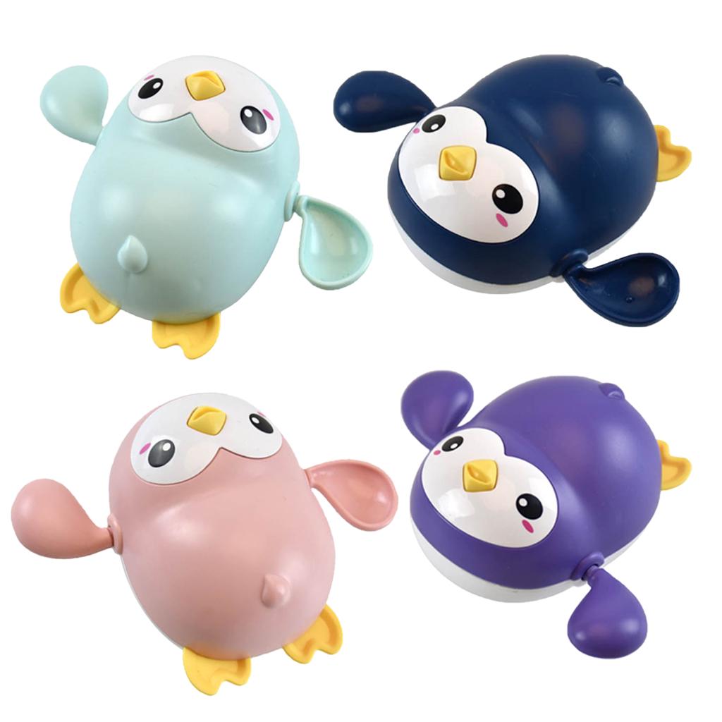 Buy Clockwork Animals Toy Swimming Penguins Baby Bath Pools Paddling ...