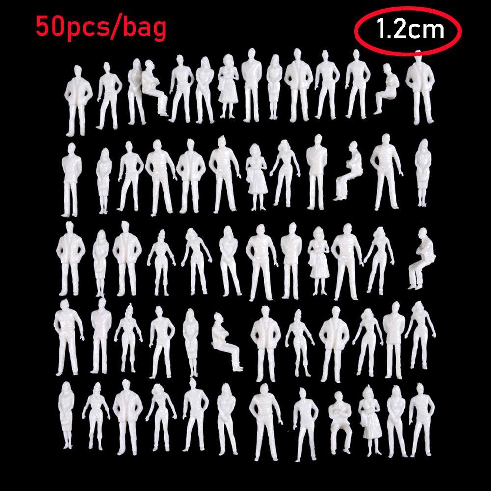 Buy Human Scale White Model Building Passengers People Figures ...