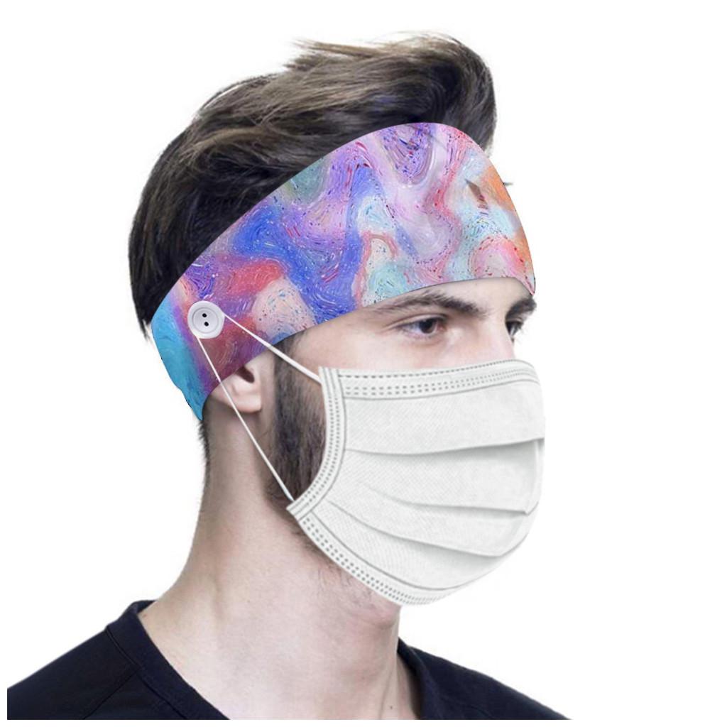 Buy Unisex Button Headband Yashmak Holder Wearing A- Protect Your Ears ...