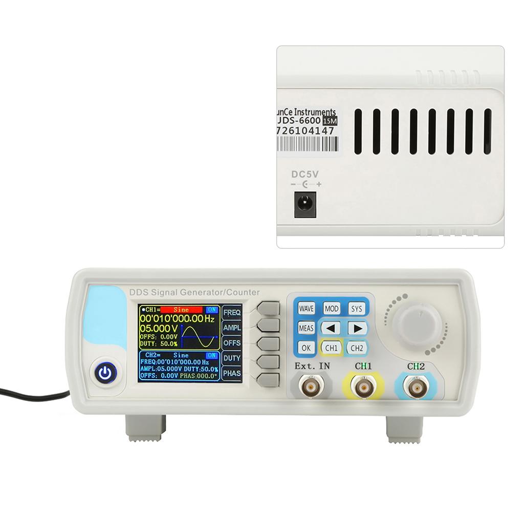 Kup JDS6600 DDS Signal Generator Counter Digital Control Sine Frequency ...