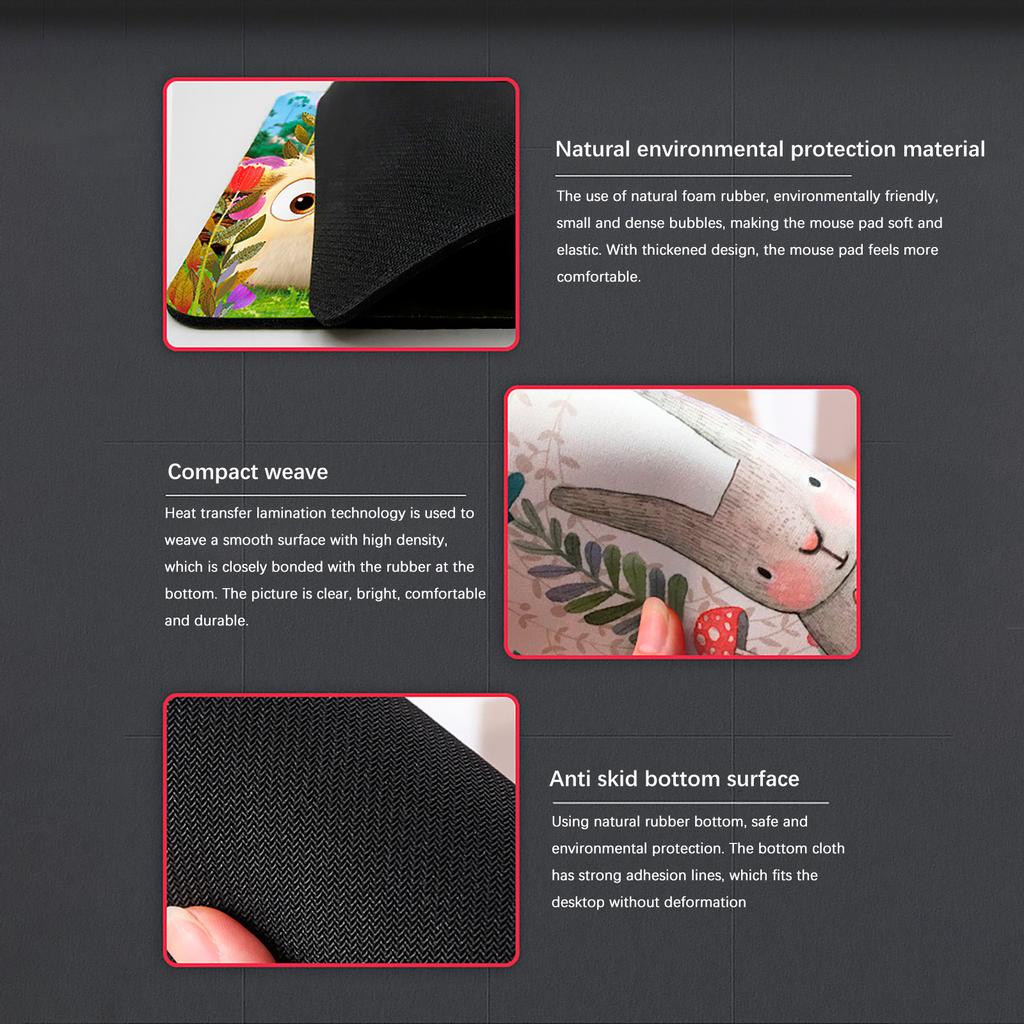 Buy [YR]Happy Easter Personalized Mouse Pad Keyboard Pad Writing Pad ...
