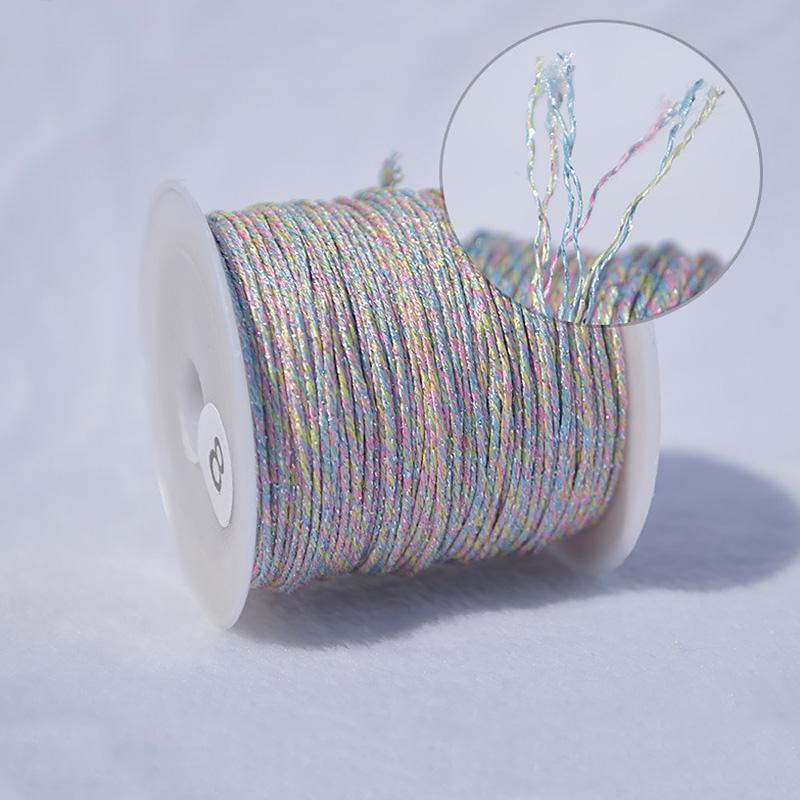 Buy 20/100 M Elastic Stretchy Rope Jewelry Making Nylon Cord Bracelet ...