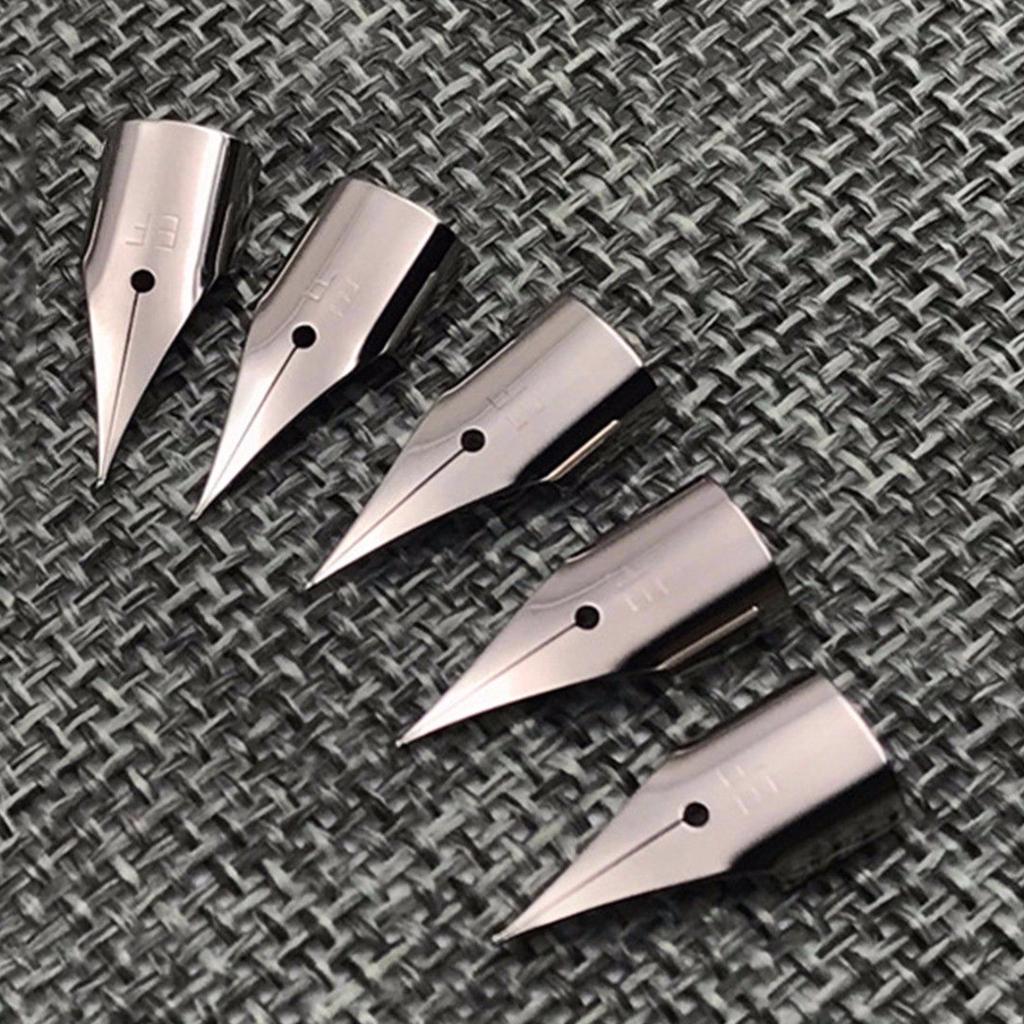 Buy Manyi 5pcs 0.38mm Fountain Pen Nibs Stainless Steel For LAMY/Wing ...
