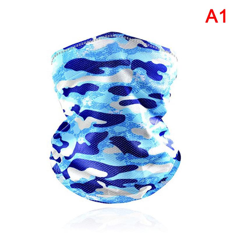 Buy Anti Dust Uv Seamed Ice Silk Camouflage Buff Bandana Head Scarf ...