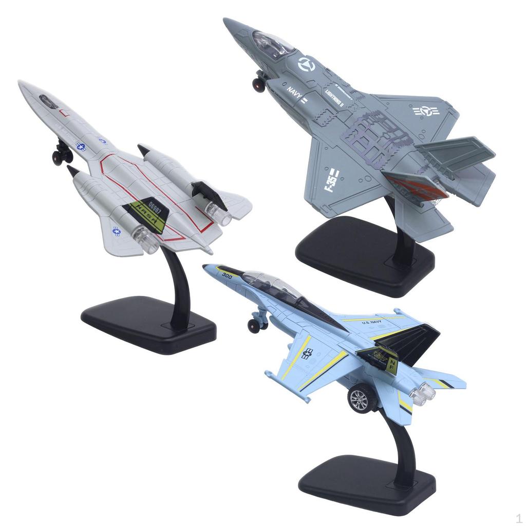 Buy Set of 3pcs American Planes Air Force Die Cast Attacker Plane Toy ...