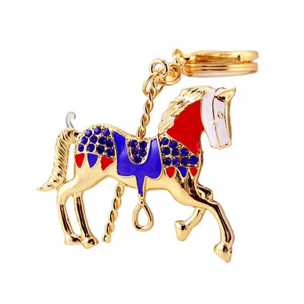 1pcs Merry-Go-Round Keychain Charm Fashion Purse Bag Pendant Decoration ...