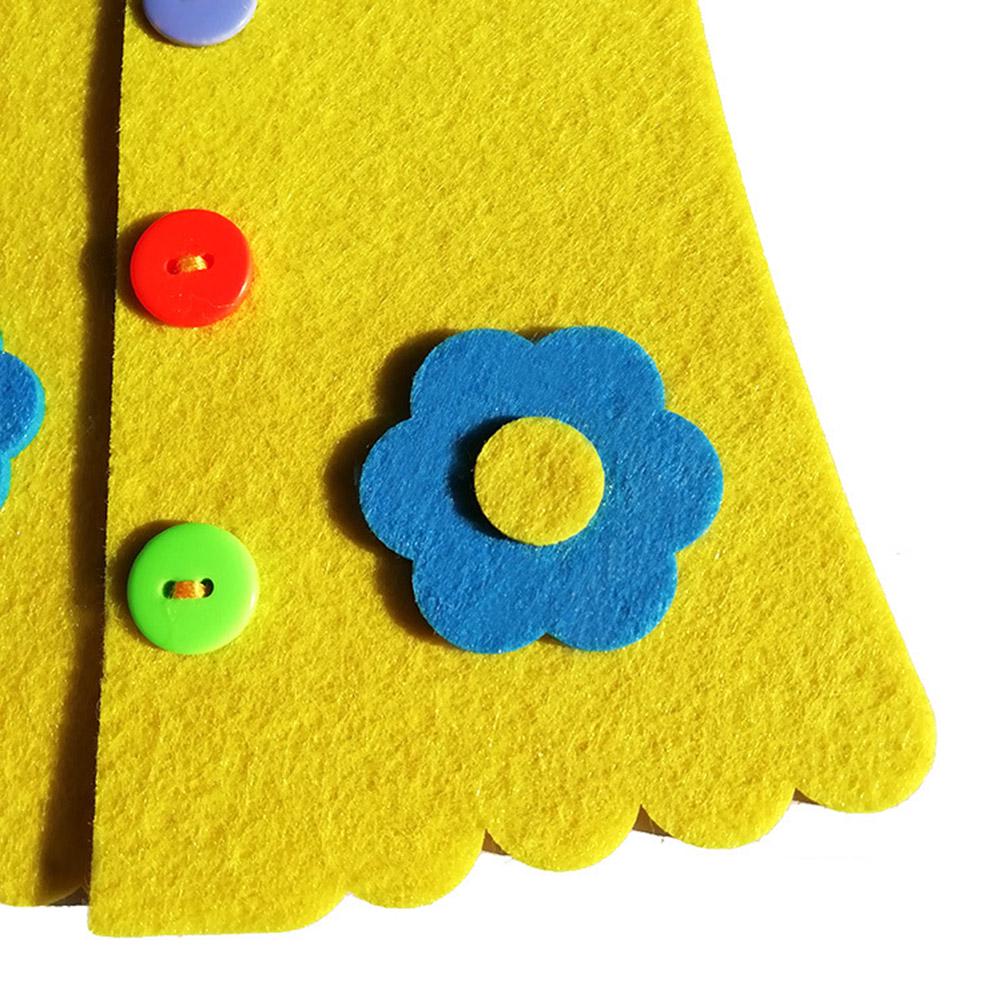 Buy 2PCS DIY Nonwovens Toy DIY Nonwovens Button Zipper Toy for Kids ...