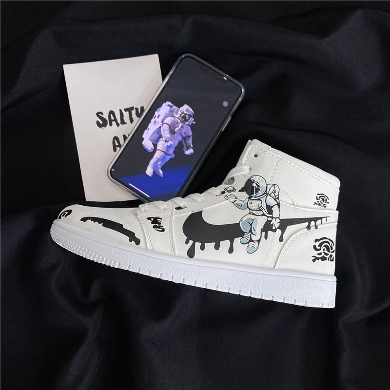 Buy Shoes Men's New Winter Warm Non-slip Handsome Air Force One AJ ...