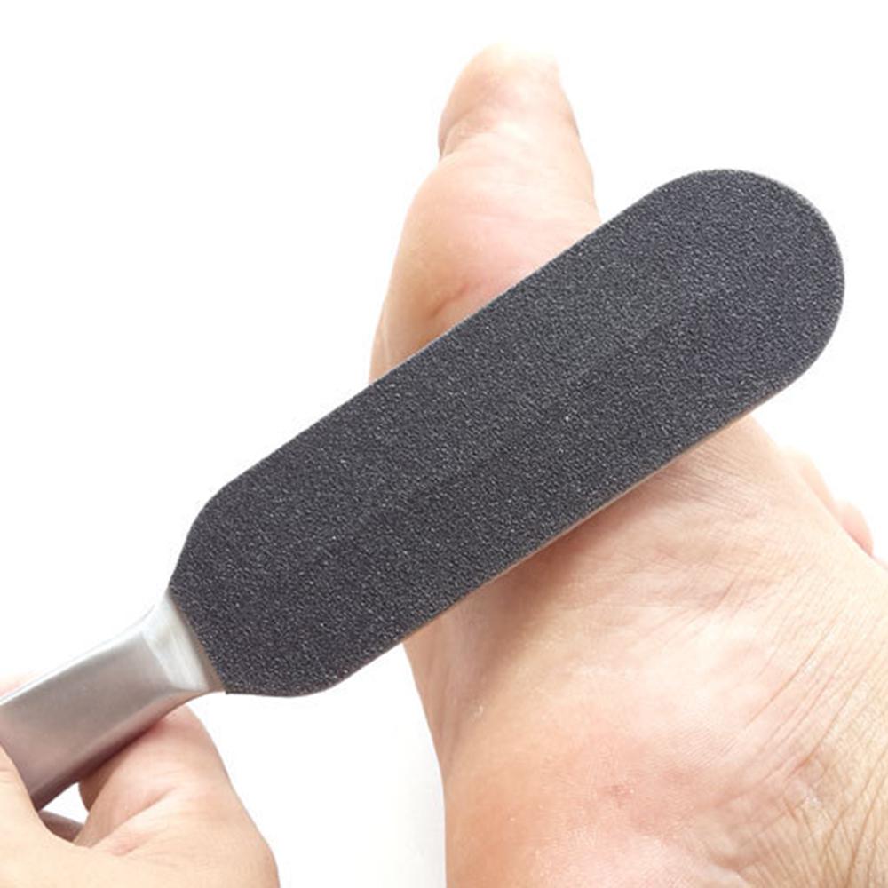 Buy Stainless Steel Handle + Sand Paper File Callus Remover Foot ...