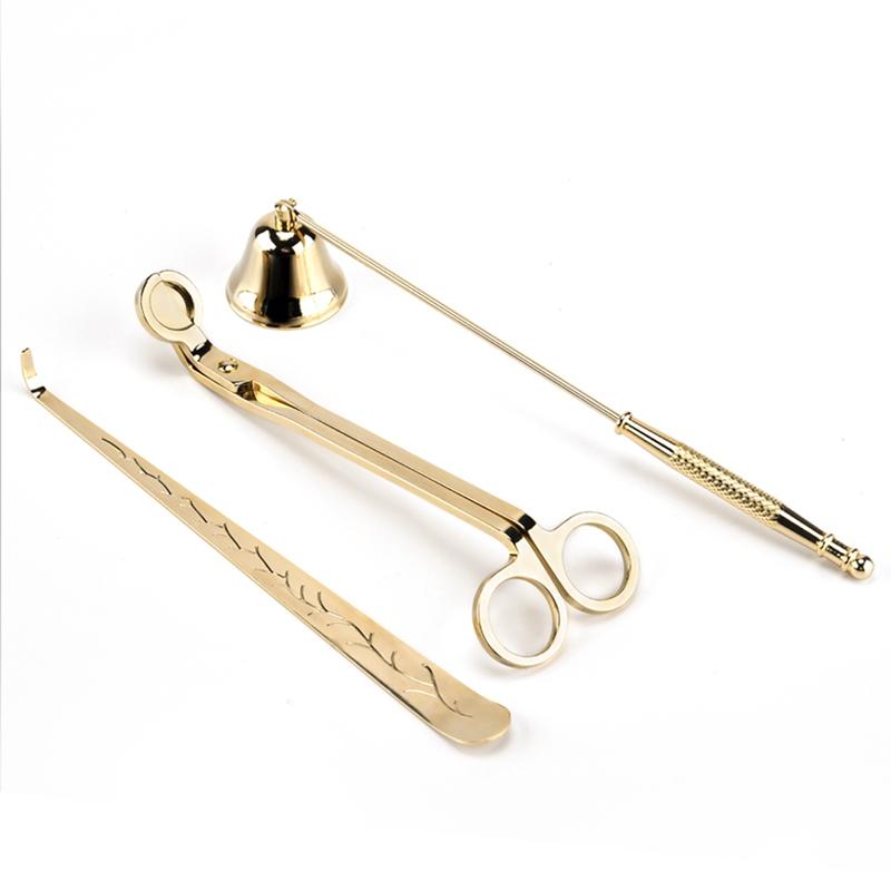 Buy 3 Pieces Set Stainless Steel Candle Wick Trimmer Oil Lamp Trim ...