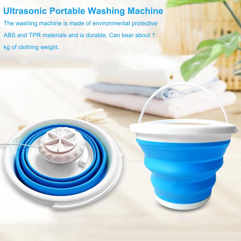 Cheap Mini Washing Machine Lightweight Foldable Ultrasonic Turbine ...
