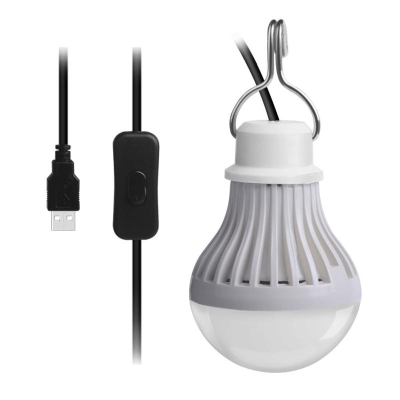 Satın alın 5v 5w Usb Charging Bulb Lamp Energy Saving Super Bright Led ...
