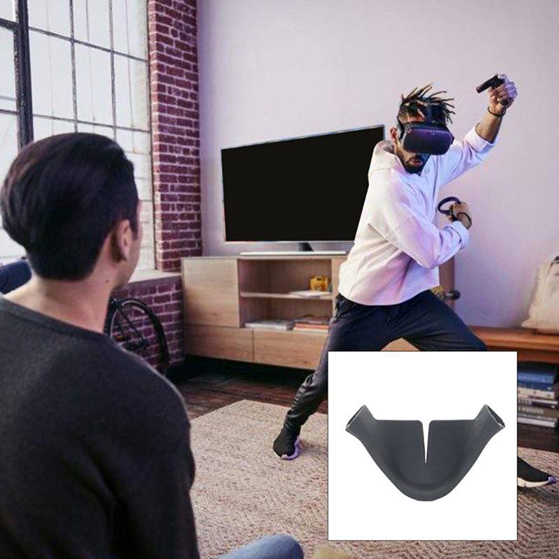 Vr Headset Nose Cushion Cover Pad Silicone Eye Face Fitted For Oculus ...