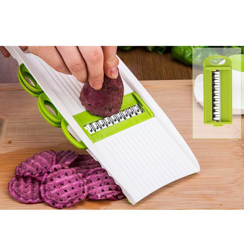 Buy 5Pieces/Set Kitchen Supplies Multifunctional Vegetable Cutter ...
