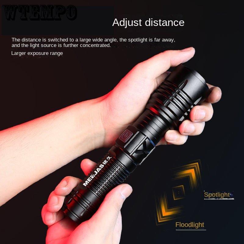 Buy Ultra-concentrated Flashlight Strong Light Rechargeable Ultra ...