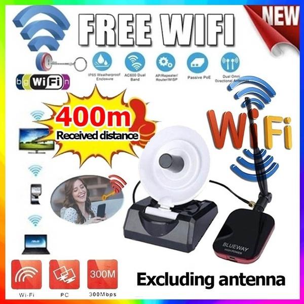 Buy Durable 400m Long Range Password Cracking Dual Antenna USB WiFi ...