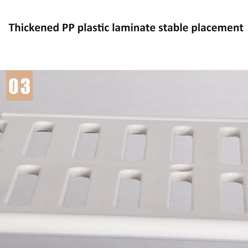 Buy 3 Layers Multi-functional Storage Rack Bookshelf Storage Shelf ...