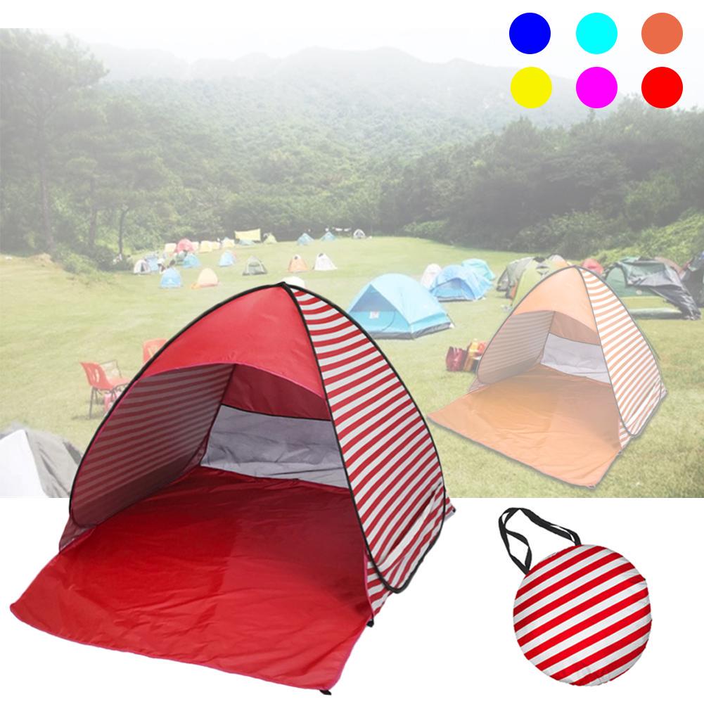Buy Beach Tent Pop Up Camping Tent Open Fishing Hiking Outdoor ...