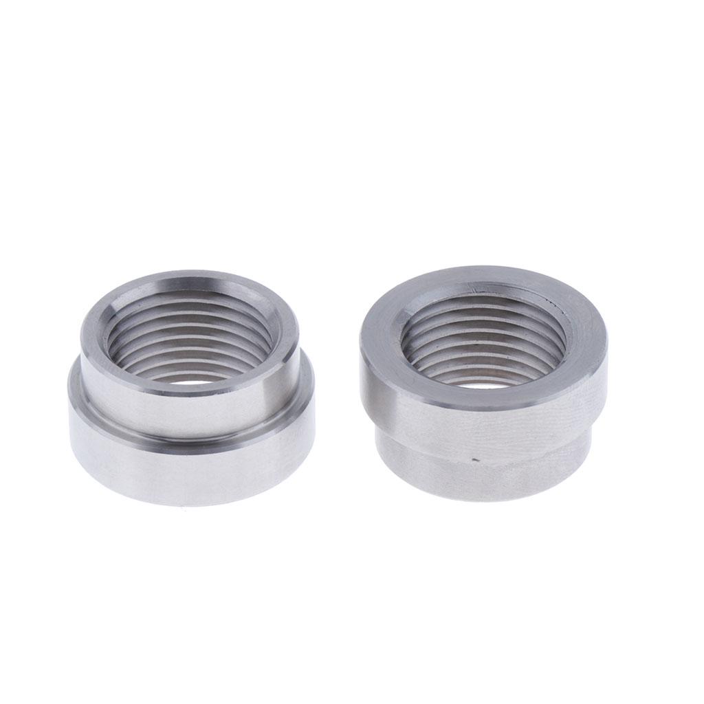 O2 Sensor STEPPED Nut Recess Bung M18 X 1.5 Threads Stainless 10pcs ...