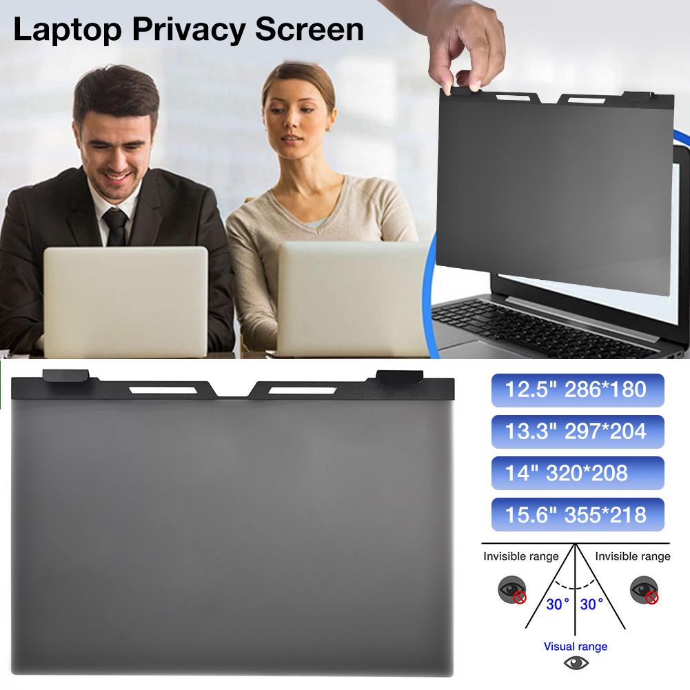 Buy Laptop Privacy Screen Anti-Glare Anti-Scratch Black Security Shield ...