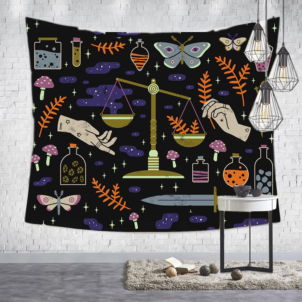 Buy Loartee Witchcraft Ouija Hand Tapestry Psychic Magic Astrology ...