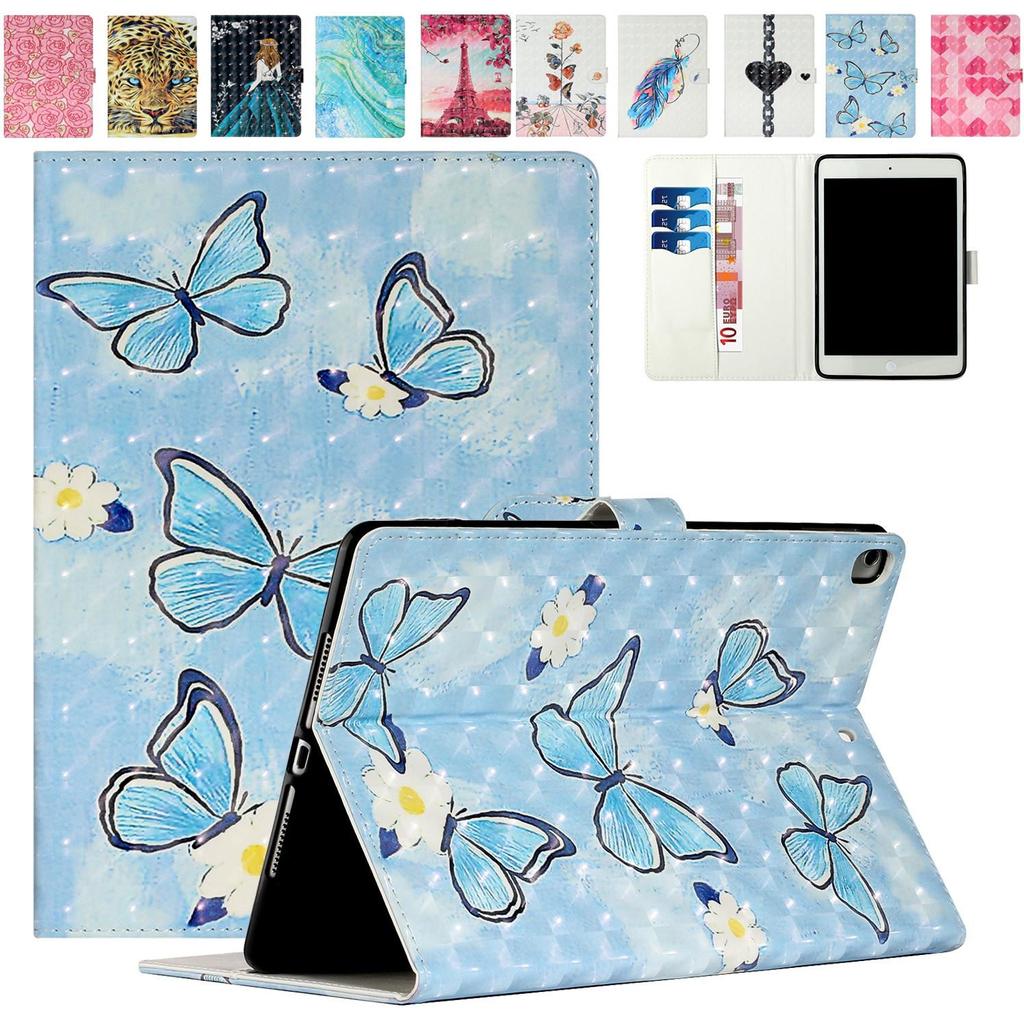 Clamshell PU Leather Tablet Case for Samsung Tab A7 T500 S6 Lite P610 ...
