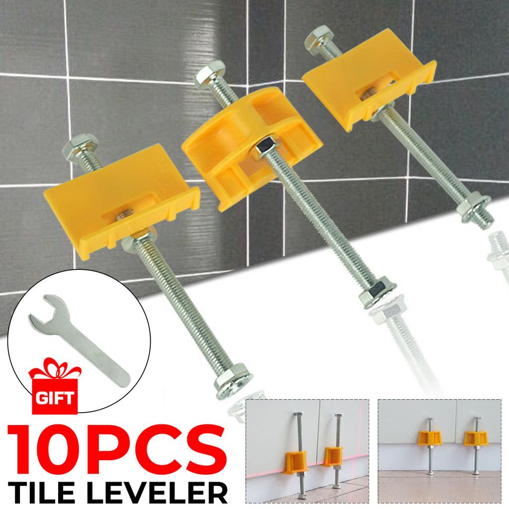 Buy 10PCS Tile Levelers Level Tile Leveling System Flat Ceramic Leveler ...