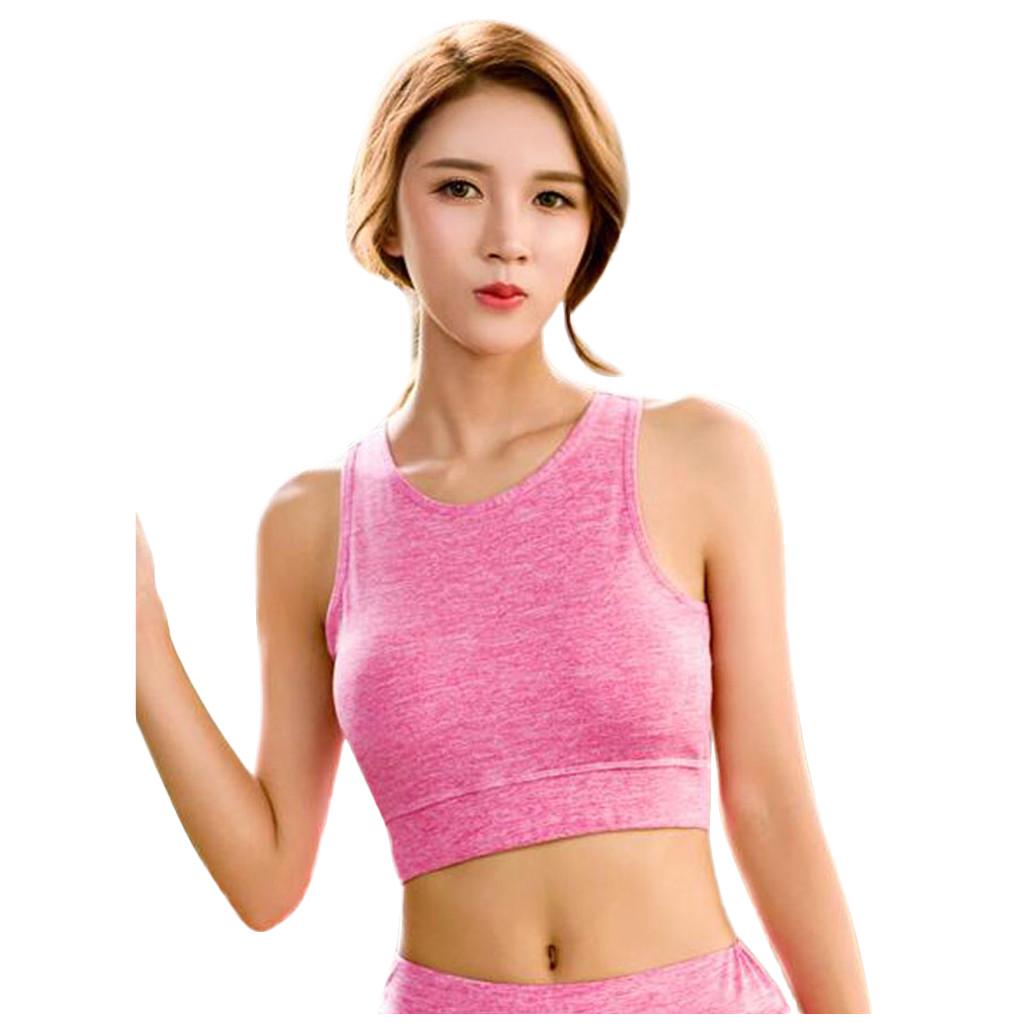 Buy Women Sports Bra Yoga Dancing Workout Running Training Beauty Back ...