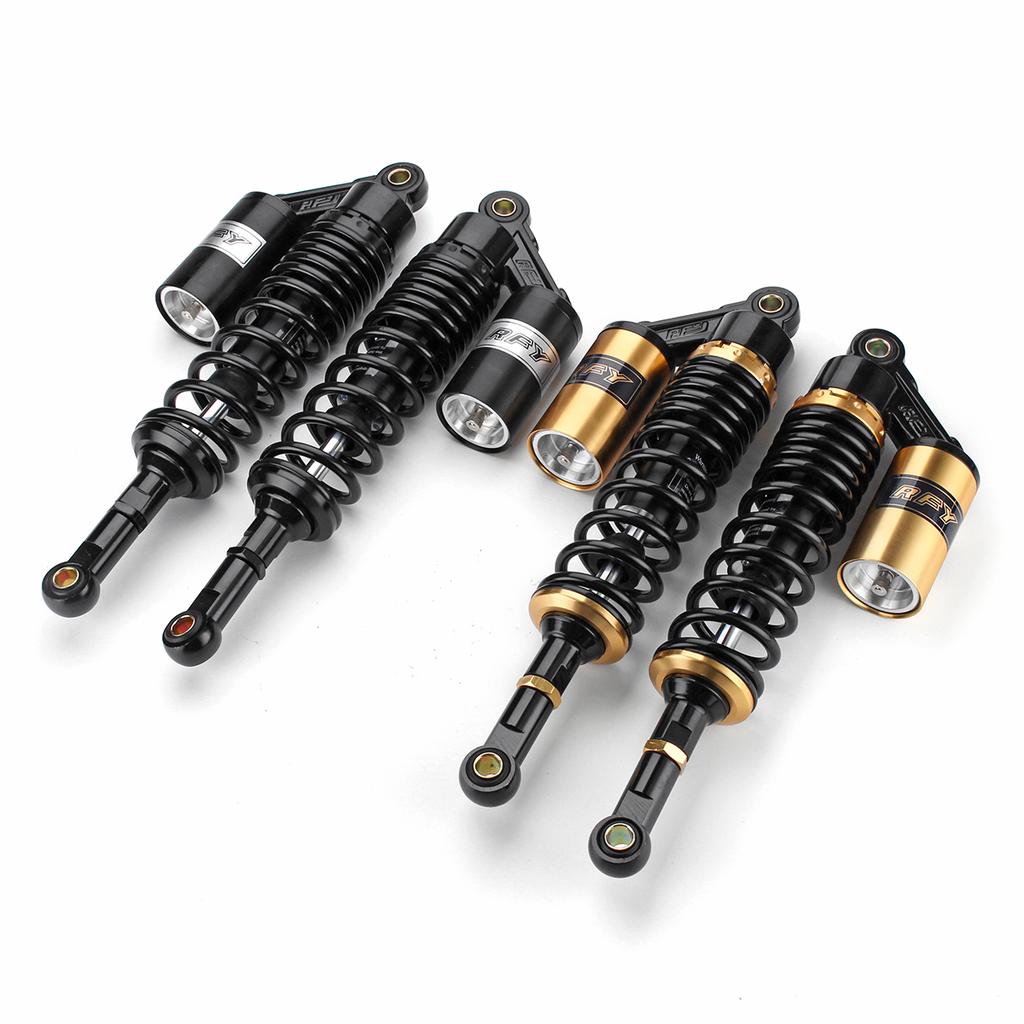 Buy 2pcs Universal 360mm 14" Motorcycle Rear Air Shock Absorber Rear ...