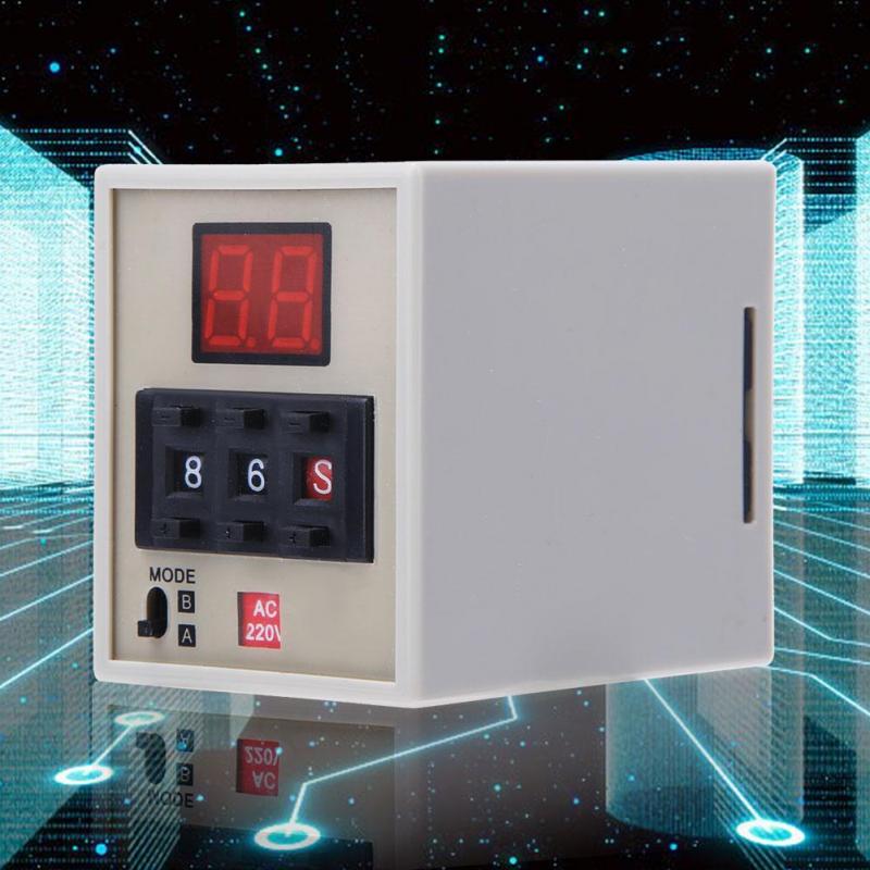 Buy AH3-DM Time Relay Digital Display 0.01S~990H Delay Timer with A B ...