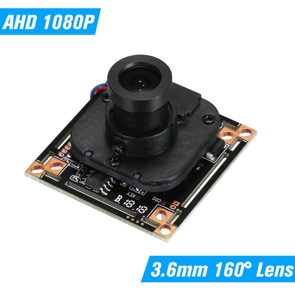 HBKS CCTV AHD Camera Module 3.6mm 1080P AHD 200 MegaPixel DIY PCB Board ...