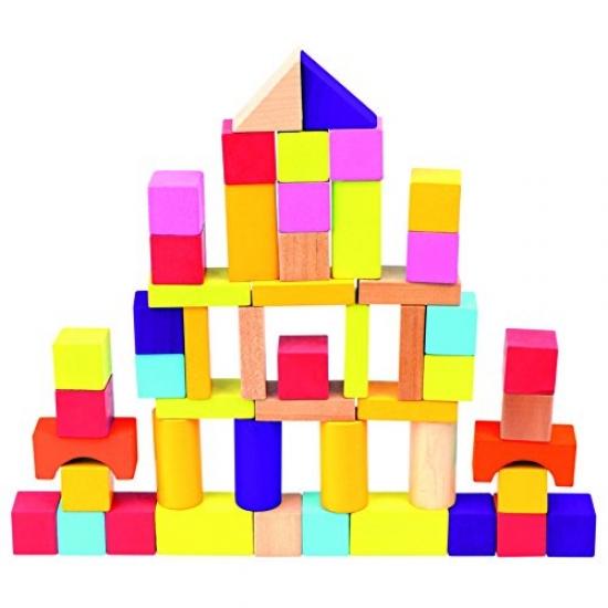 Buy Bino 84204 cube dans un seau 50pcs, multicolore at affordable ...