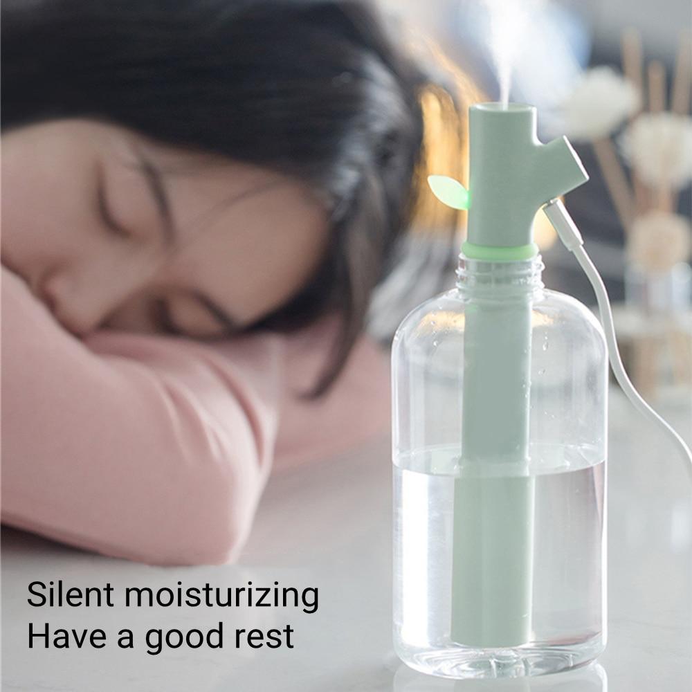 Buy Mini Portable USB Air Humidifier Water Bottle Branch Ultrasonic ...