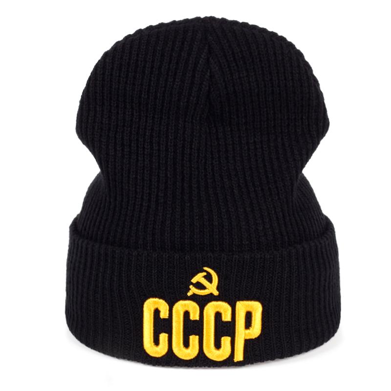 CCCP USSR Russian Style Autumn And Winter warm hats Unisex Red Cap Cap ...