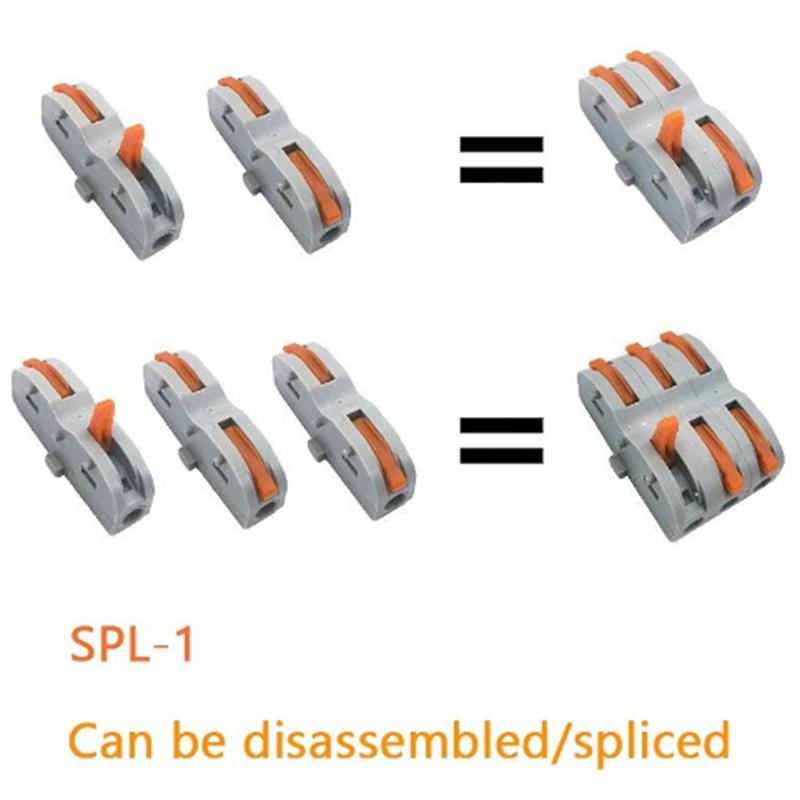 Cheap Spl-1 2-way triple spring pole junction box cable and wire ...