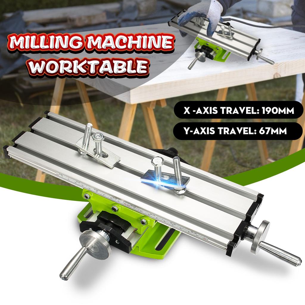 Multifunction Precision X Y-axis Adjustment Workbench MINI Milling ...