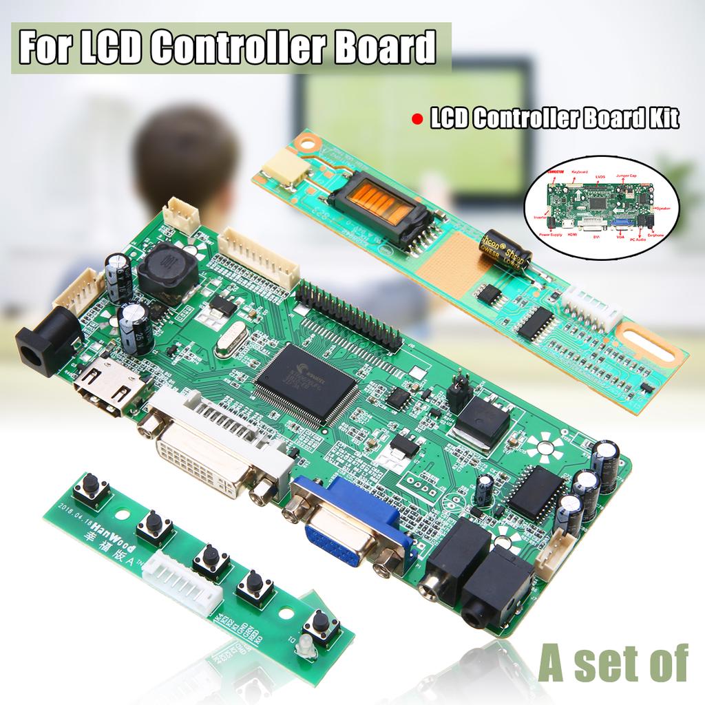 Yeni M.NT68676.2A (HDMI+DVI+VGA+Audio) LCD/LED Ekran Denetleyicisi ...