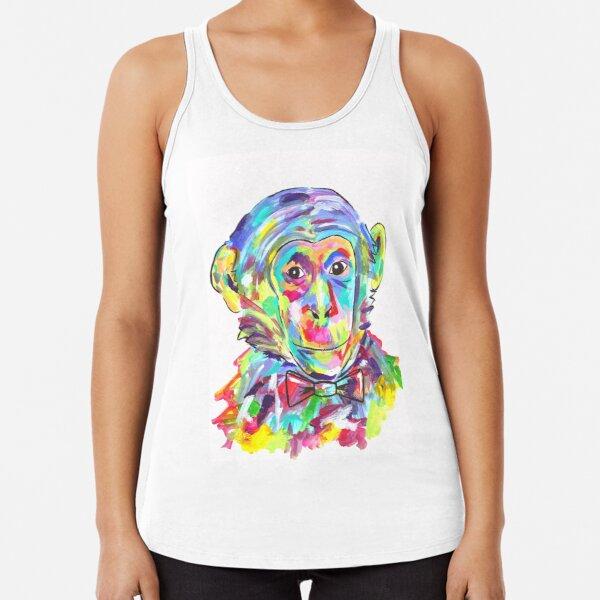 Buy Monkey Suit Printed White Women'S Sport Tank Top at affordable ...