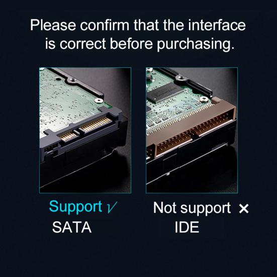 Buy 3 Internal Hard Drives Mini High Speed Cord Computer Hard Converter ...