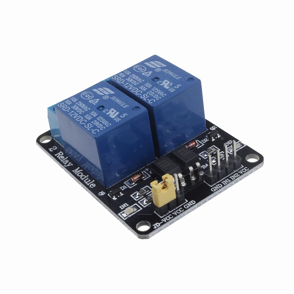 Buy 2CH 24V Relay Interface Board Module Optical Coupler For PIC AVR ...