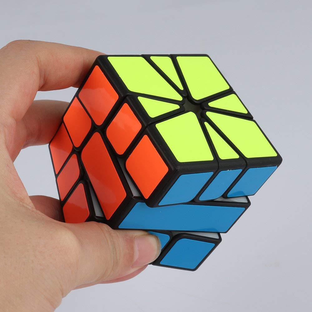 Qiyi Qifa Square -1 Cube Sq1 Magic Black Speed Square -One Cube Shaped ...