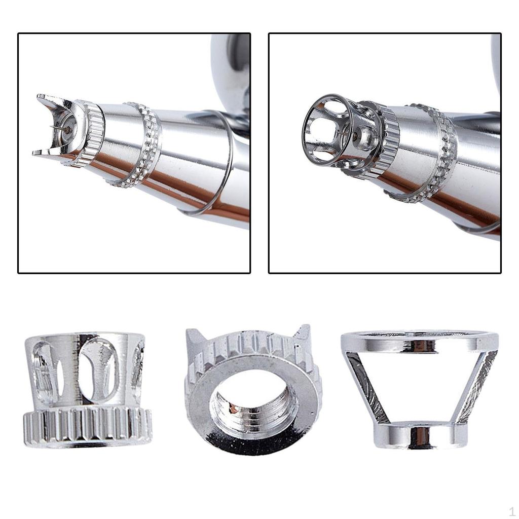Buy 3x Universal Airbrush Needle Nozzle Caps Different Effects Spraying ...