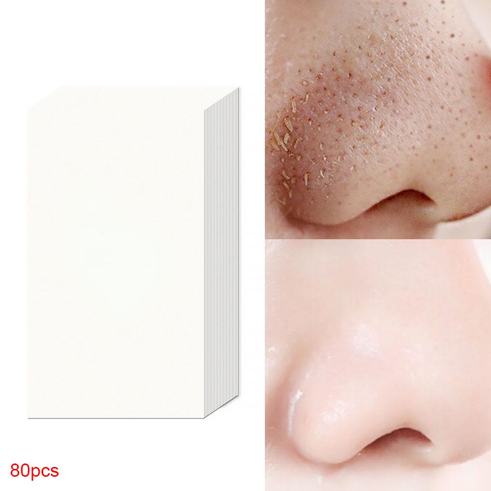 Buy Skin Care Blackhead Nose Strips Cleaner Unisex Paper 80PCS Nasal ...